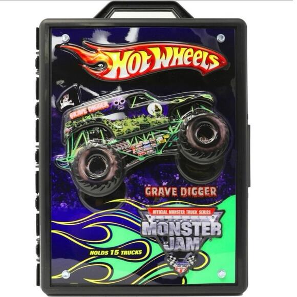 Hot Wheels | Toys | Vintage Hot Wheels Monster Jam Case Excellent ...